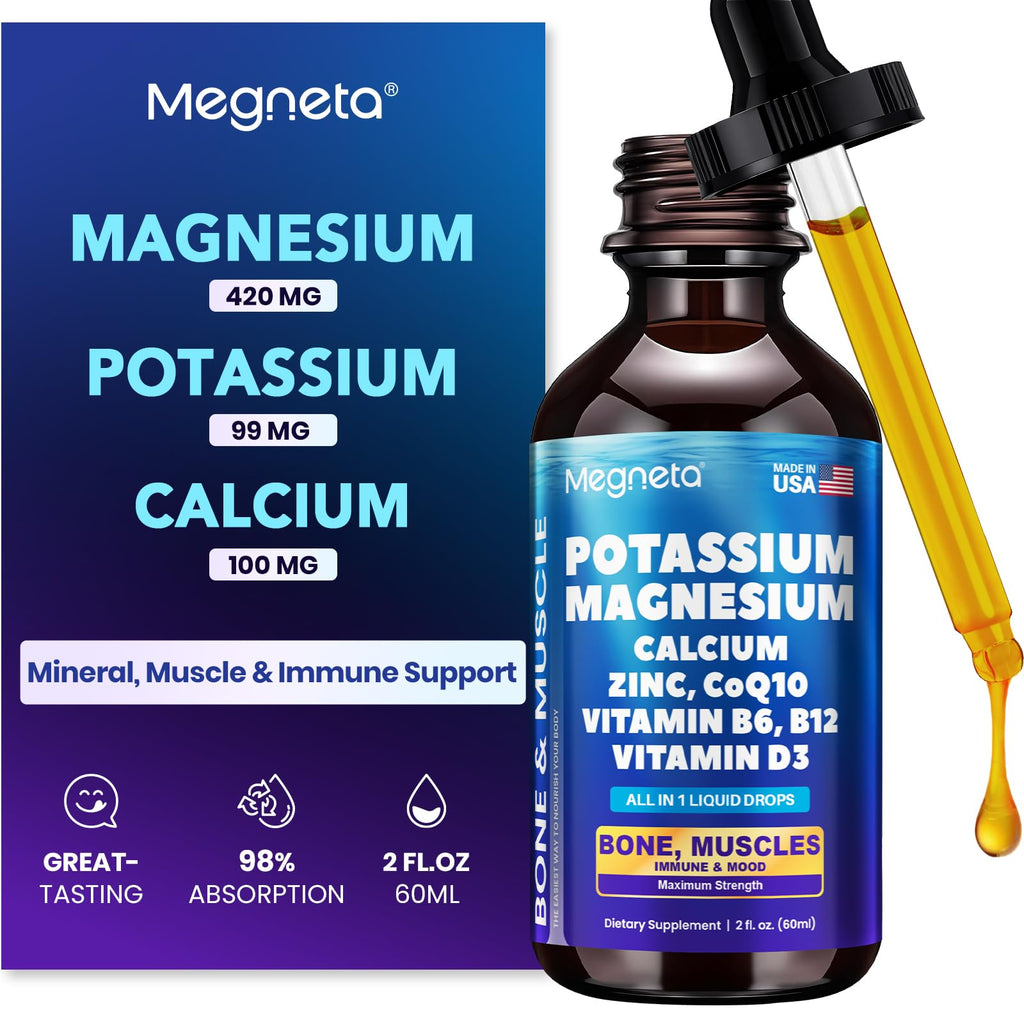 potassium magnesium glycinate liquid supplement