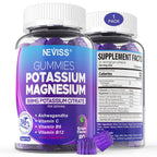 Potassium magnesium gummies for relaxation