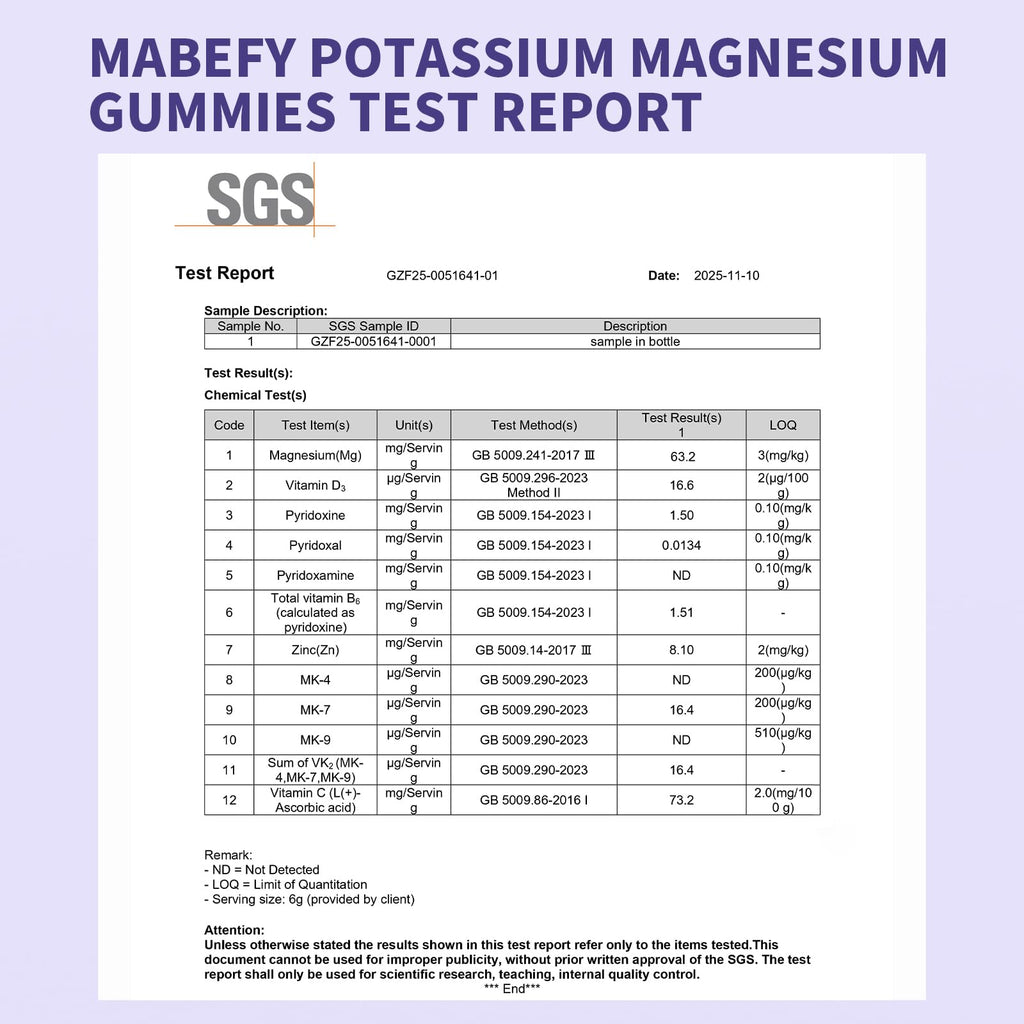 potassium magnesium gummies for restful nights