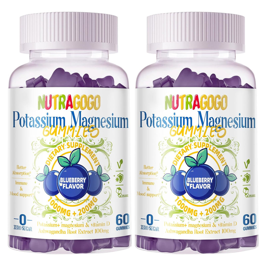 potassium magnesium gummies for stress relief