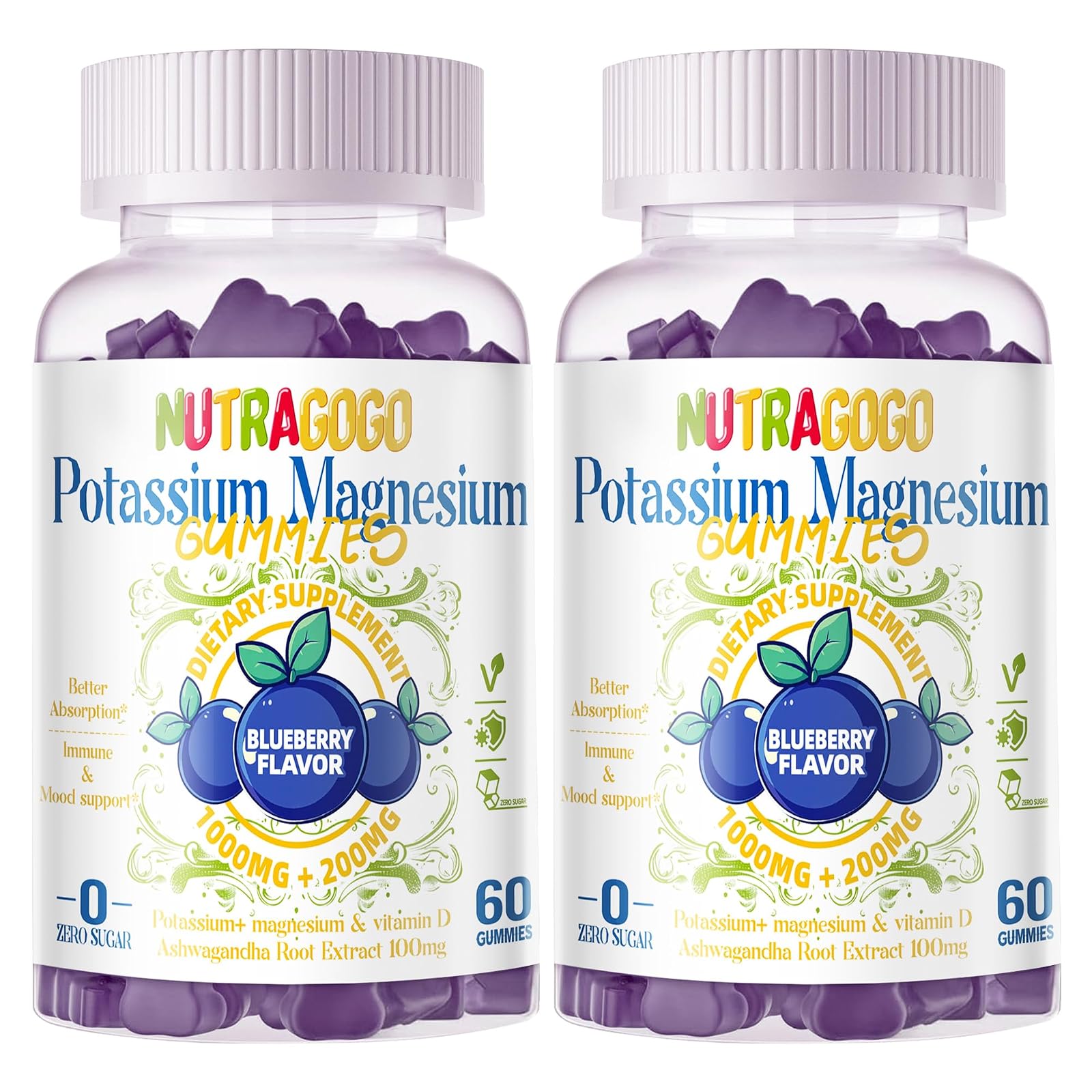 potassium magnesium gummies for stress relief