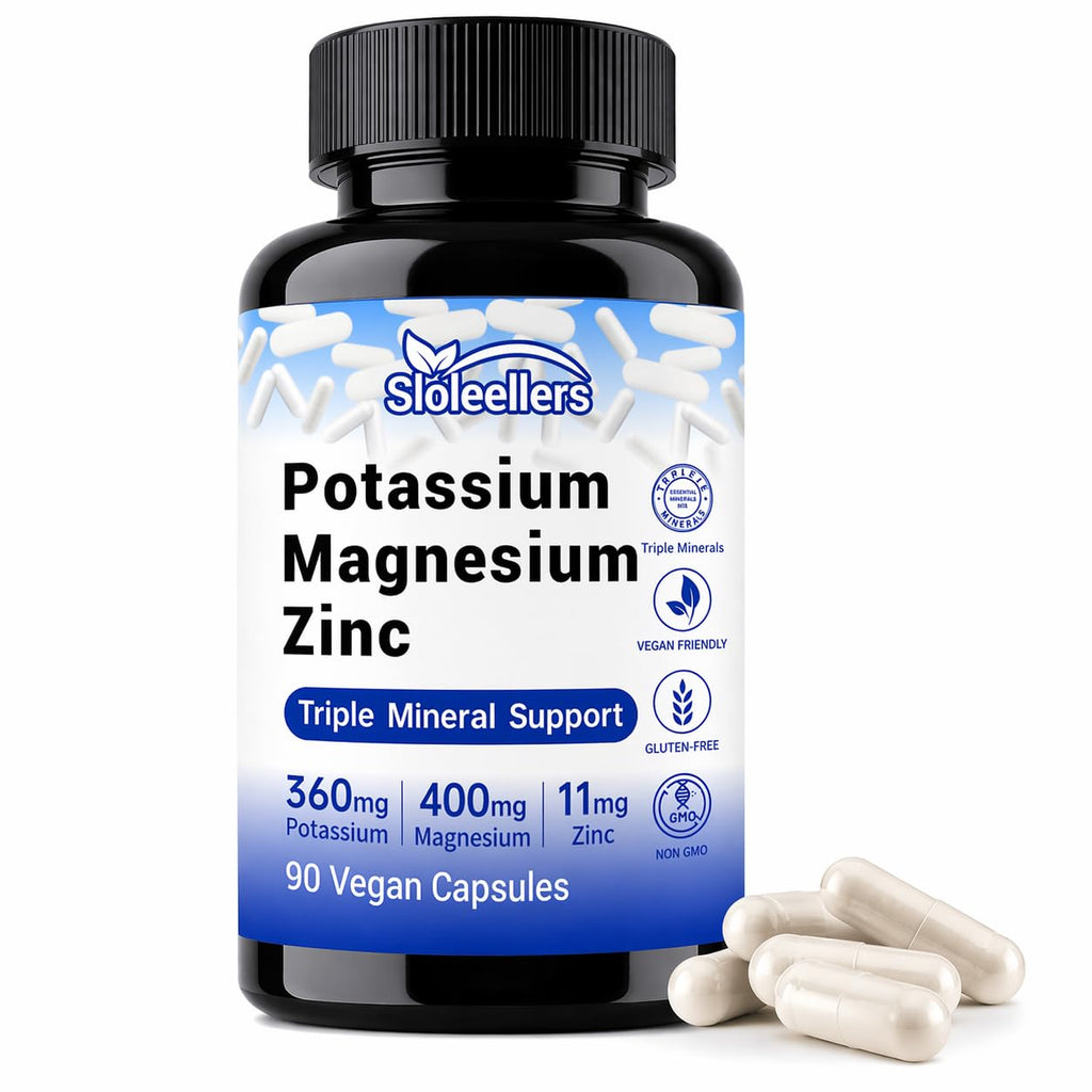 Potassium magnesium supplement for energy