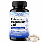 Potassium magnesium supplement for energy