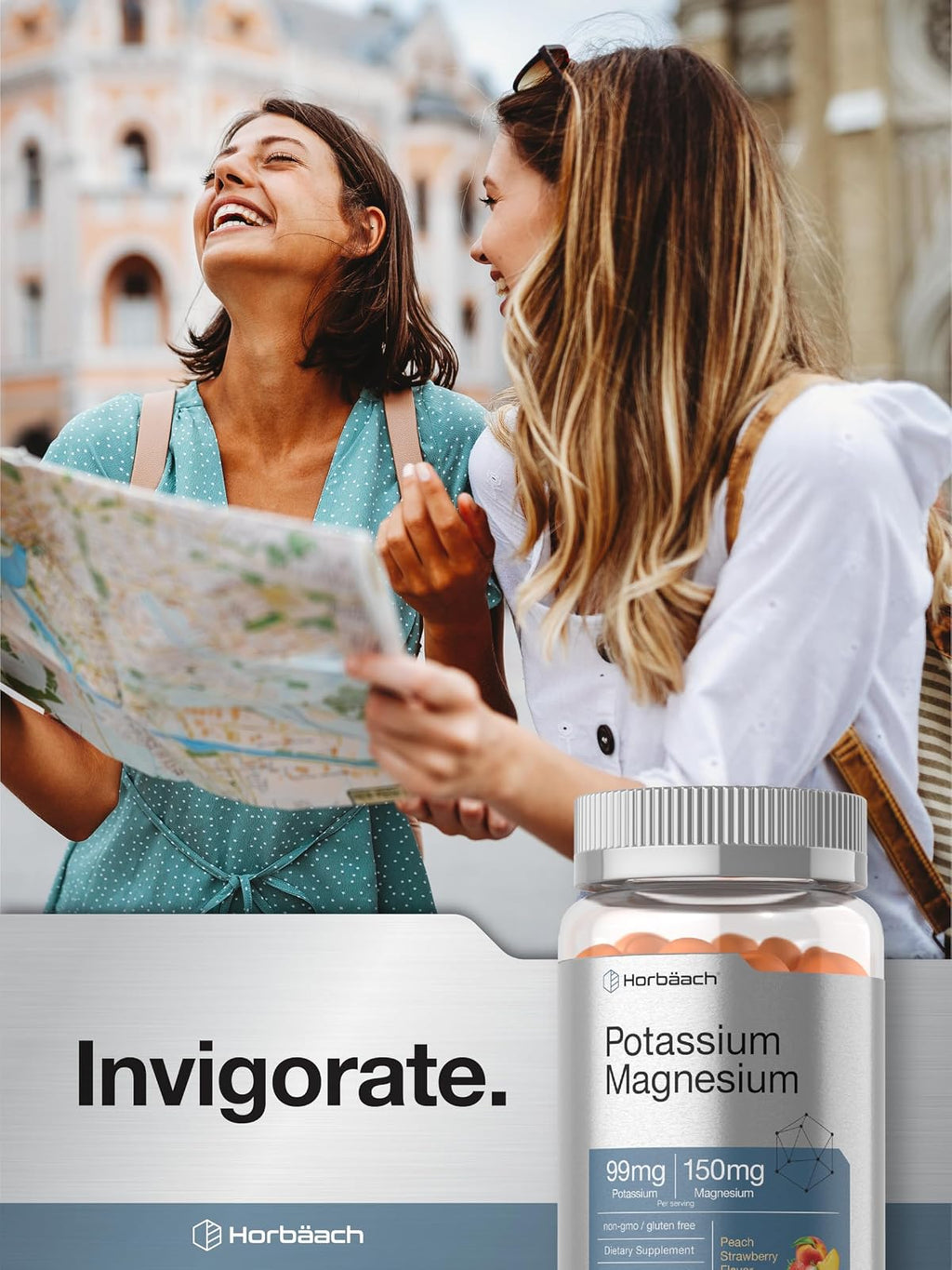 Potassium magnesium supplement for hydration