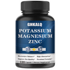Potassium magnesium zinc supplement capsules