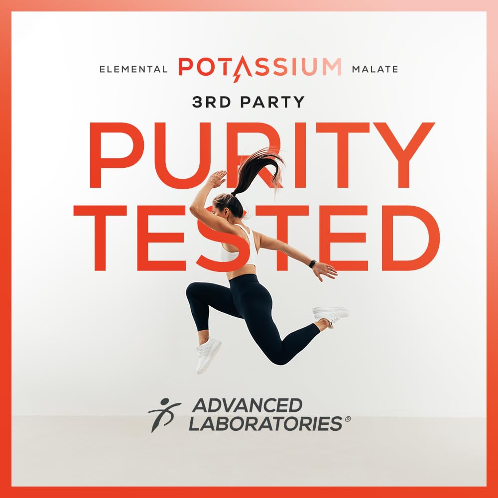 Potassium malate for heart health