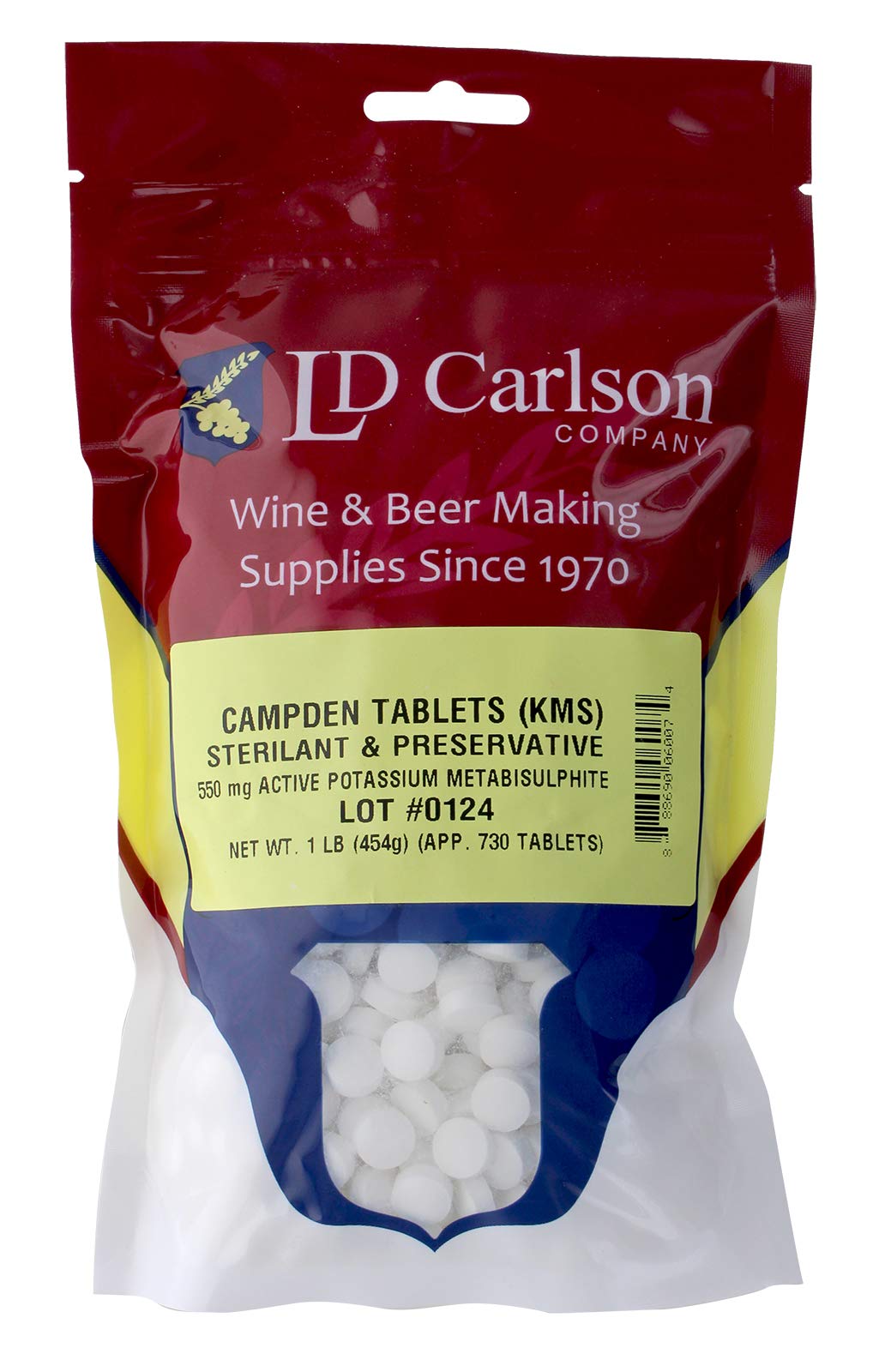 potassium metabisulfite campden tablets