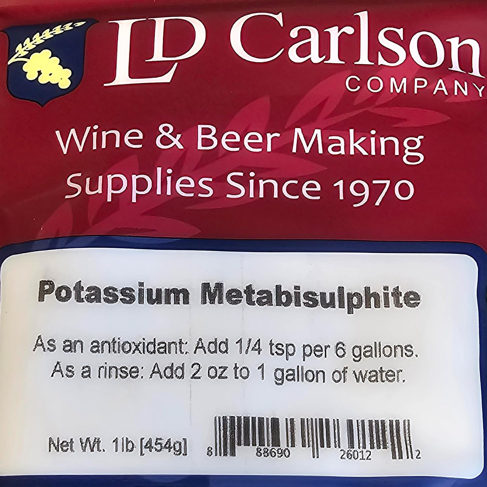 potassium metabisulfite quality mineral supplement