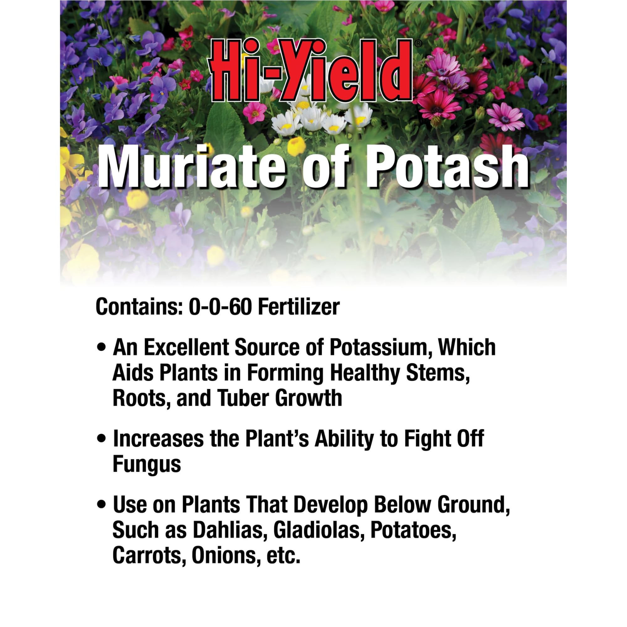 Potassium nutrient for robust growth