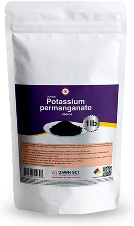 potassium permanganate free flowing powder