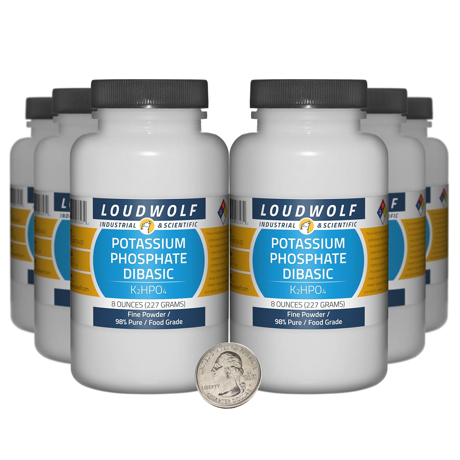 Potassium phosphate dibasic 3 lb bottles