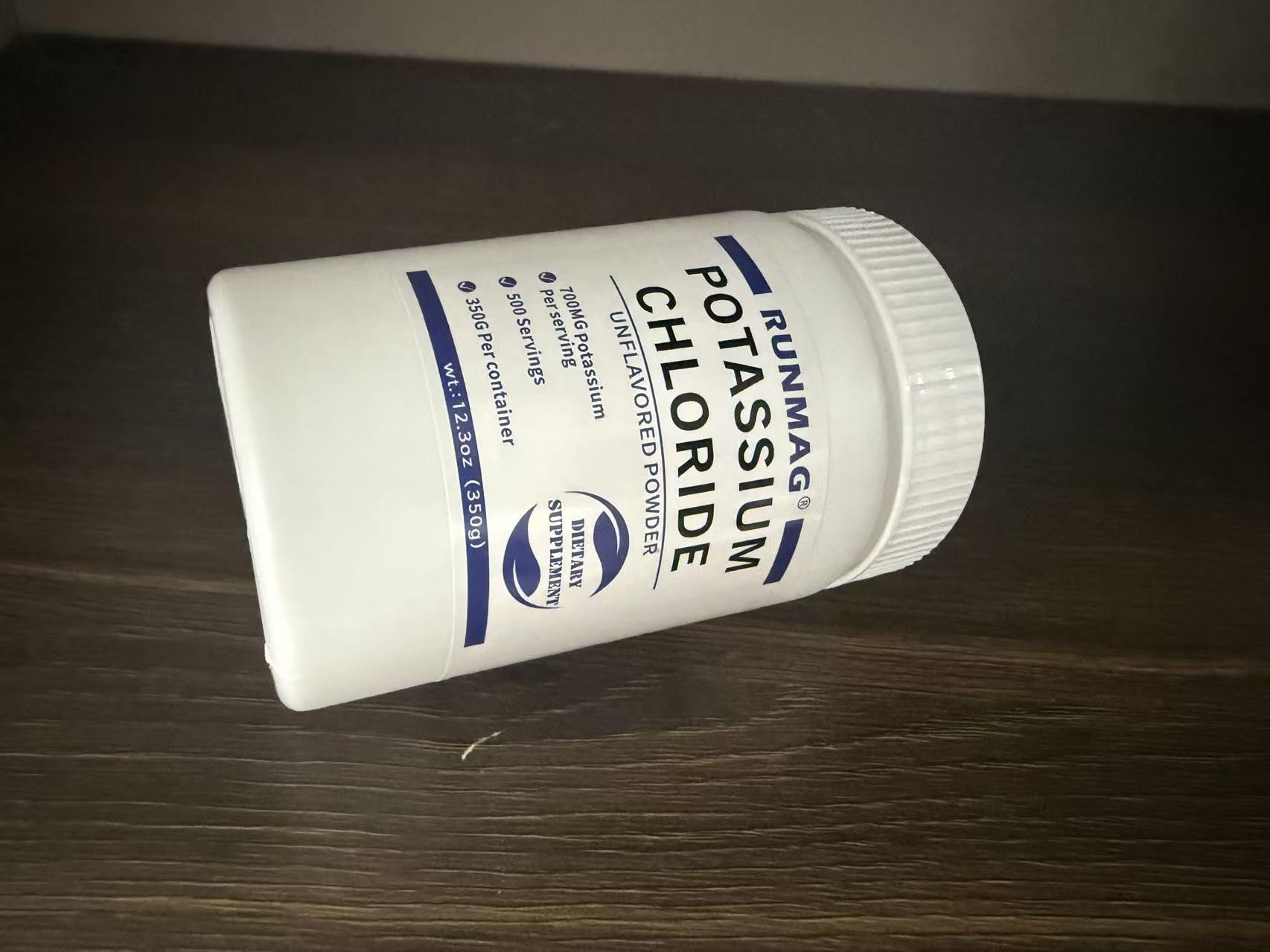 Potassium powder for dietary needs