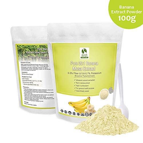 potassium-rich banana extract for smoothies
