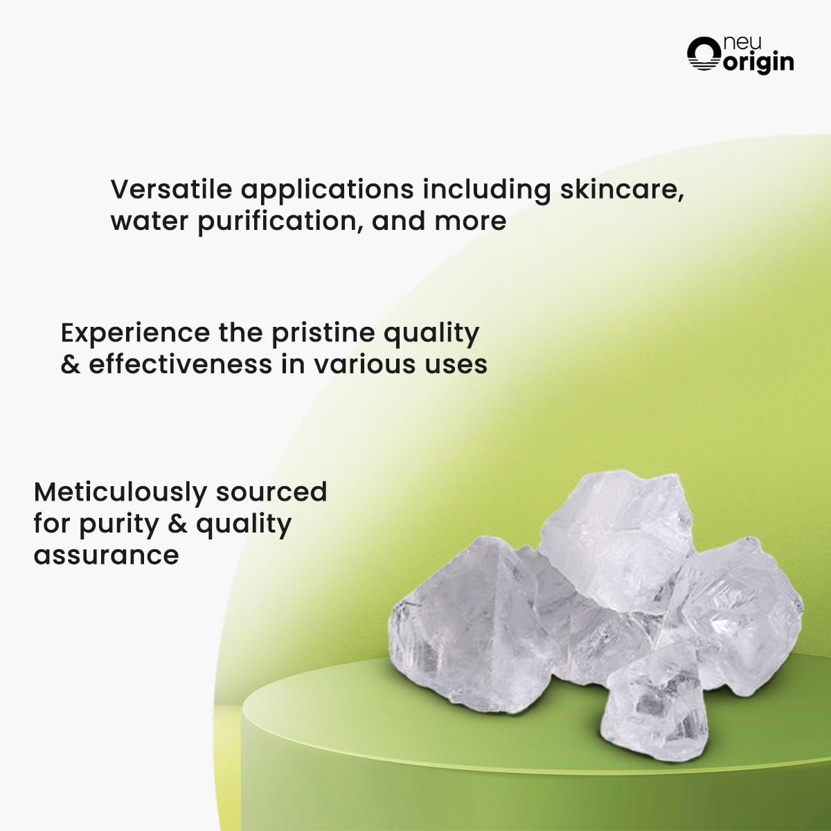 potassium-rich crystal for nutrition