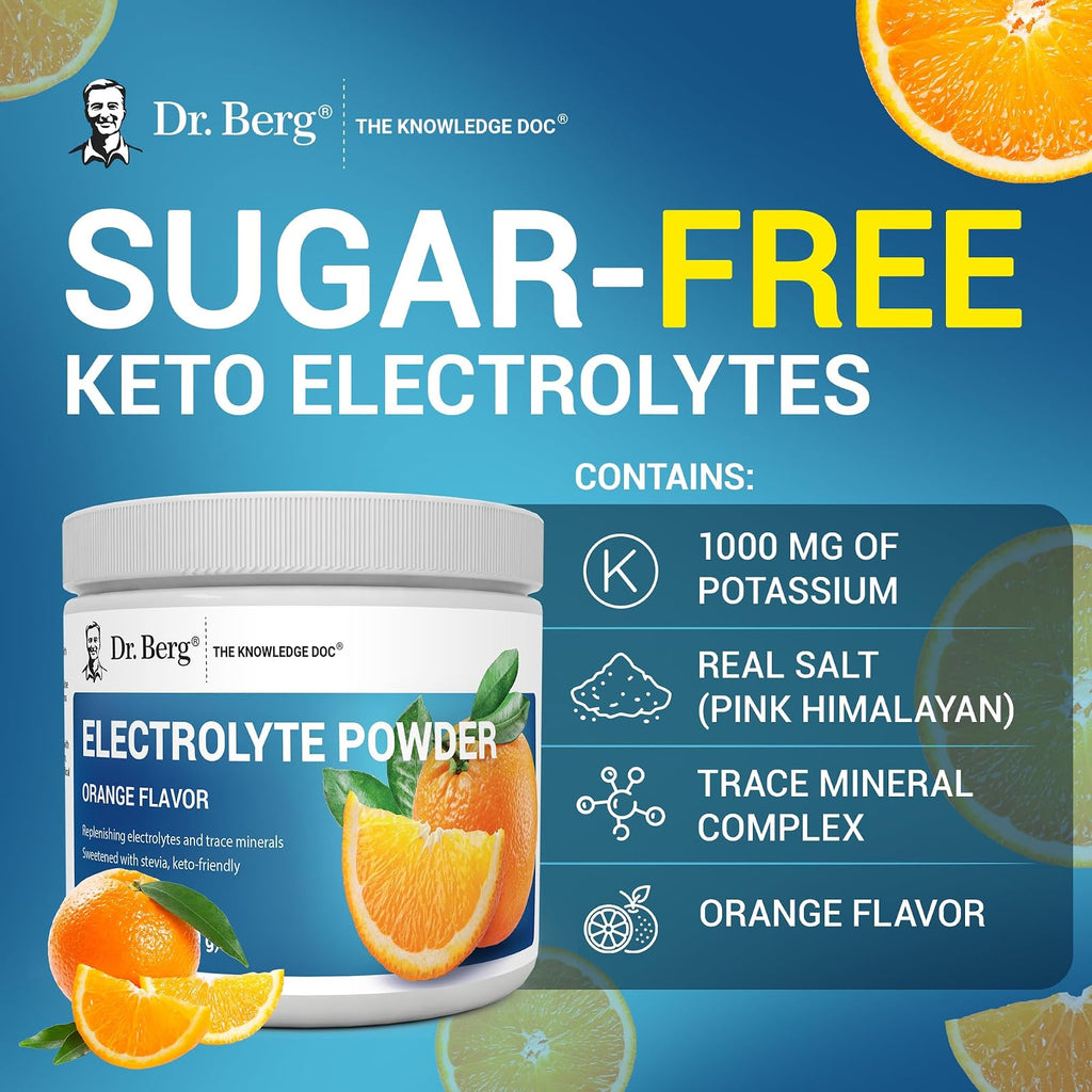 Potassium-rich electrolyte powder for wellness