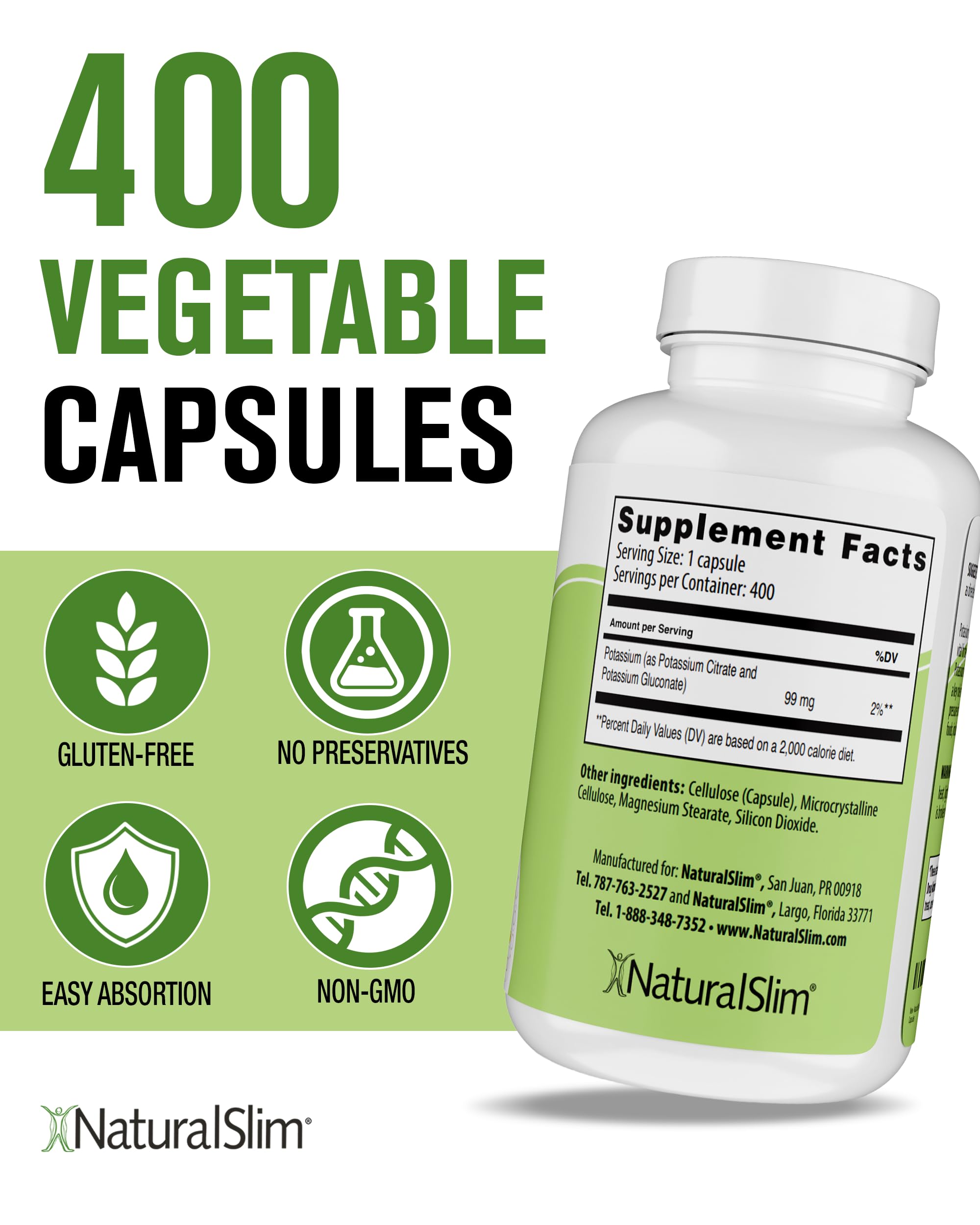 Potassium-rich supplement for daily wellness