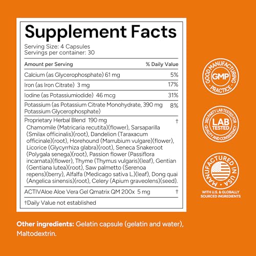 potassium-rich supplement for vitality