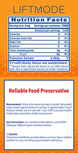 potassium sorbate for homemade recipes