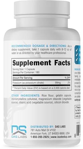 potassium supplement for active lifestyle