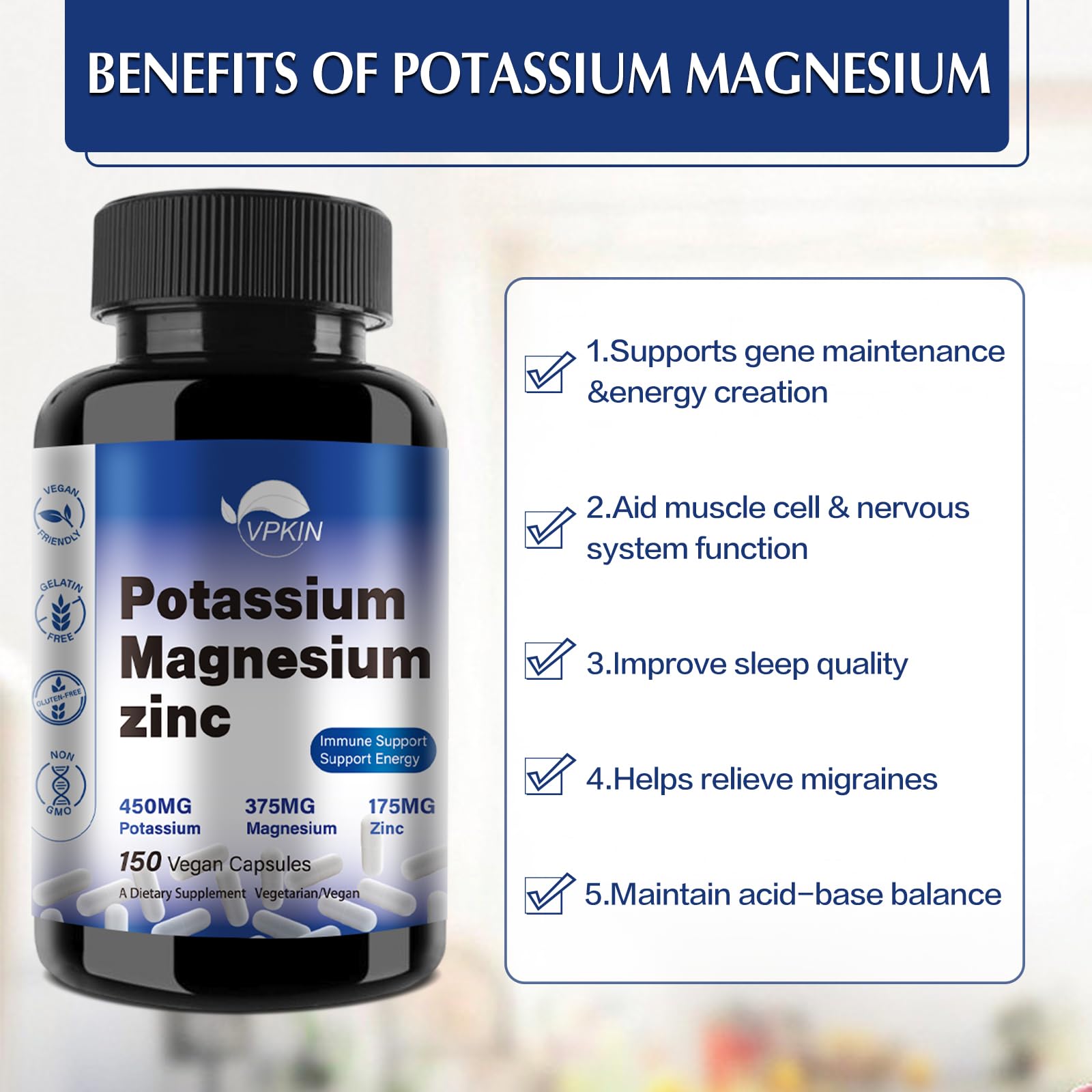 potassium supplement for active lifestyles