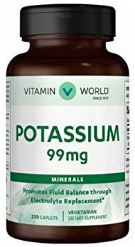 Potassium supplement for electrolyte balance