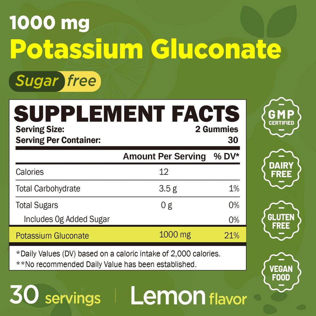 potassium supplement for electrolyte balance