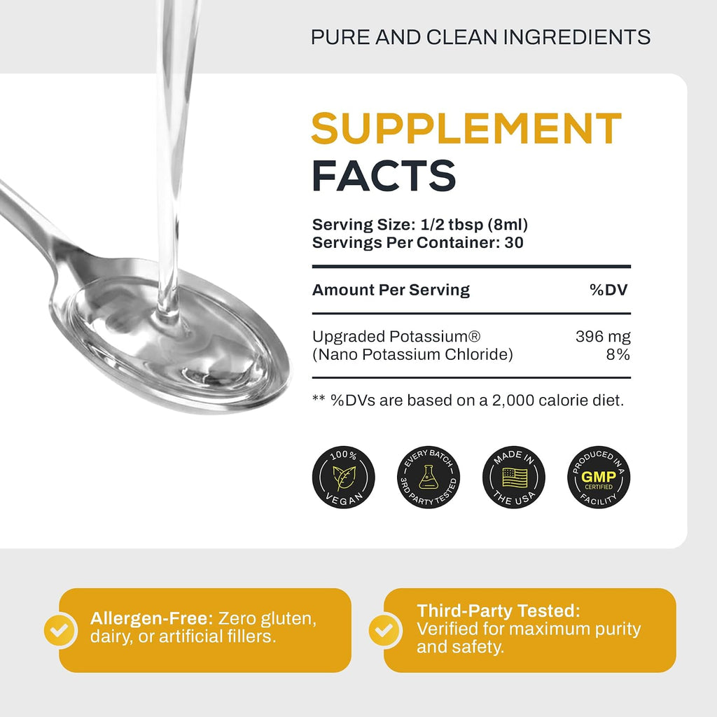 potassium supplement for electrolyte balance
