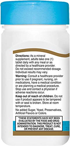 Potassium supplement for energy levels