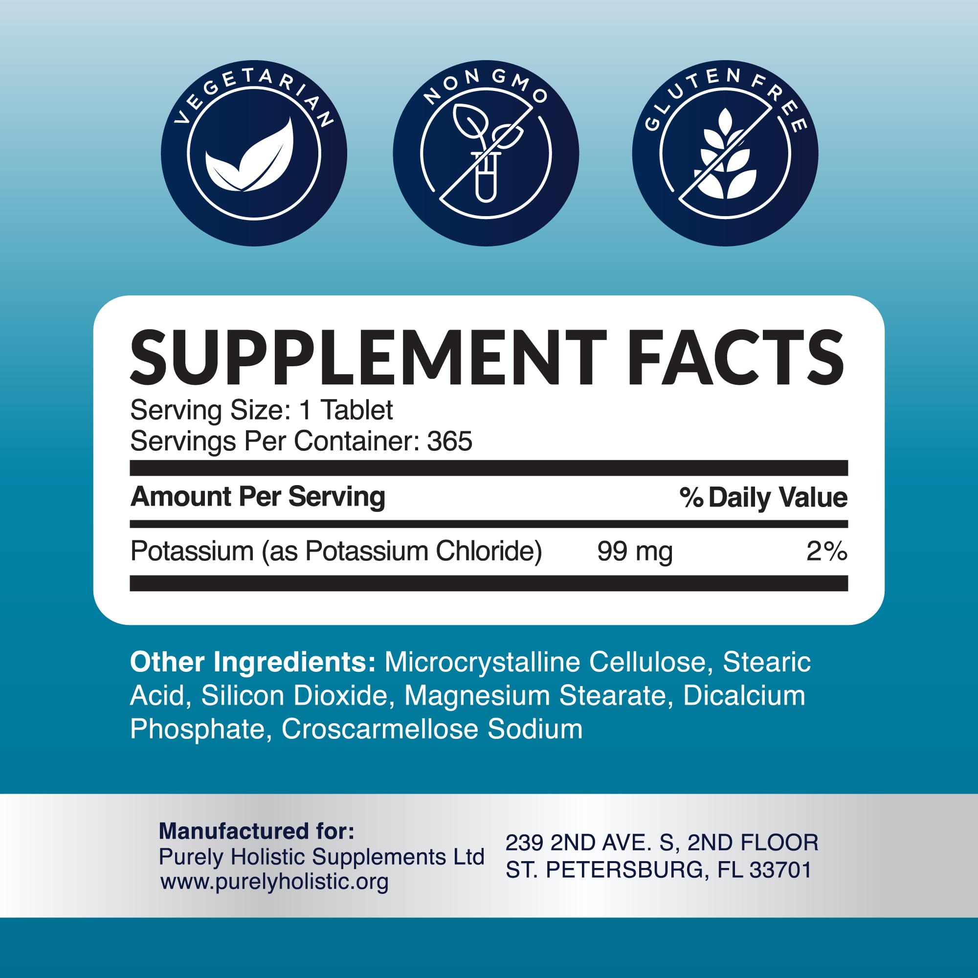 potassium supplement for energy levels