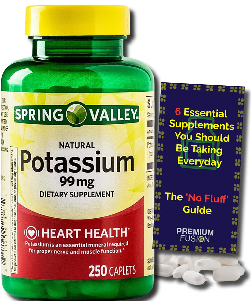 Potassium supplement for heart health