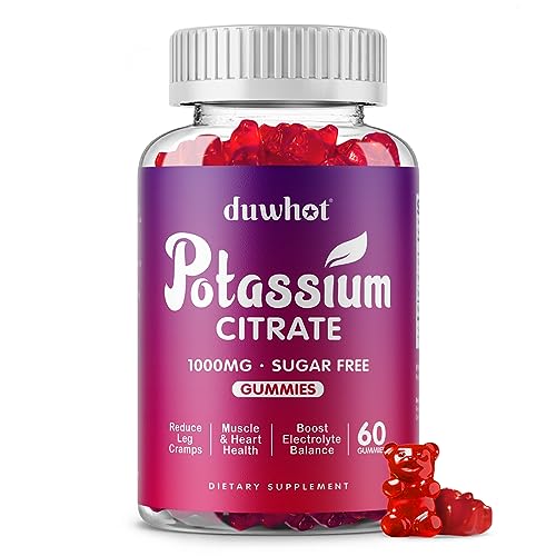 Potassium supplement for leg cramps relief