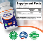 Potassium supplement for muscle health