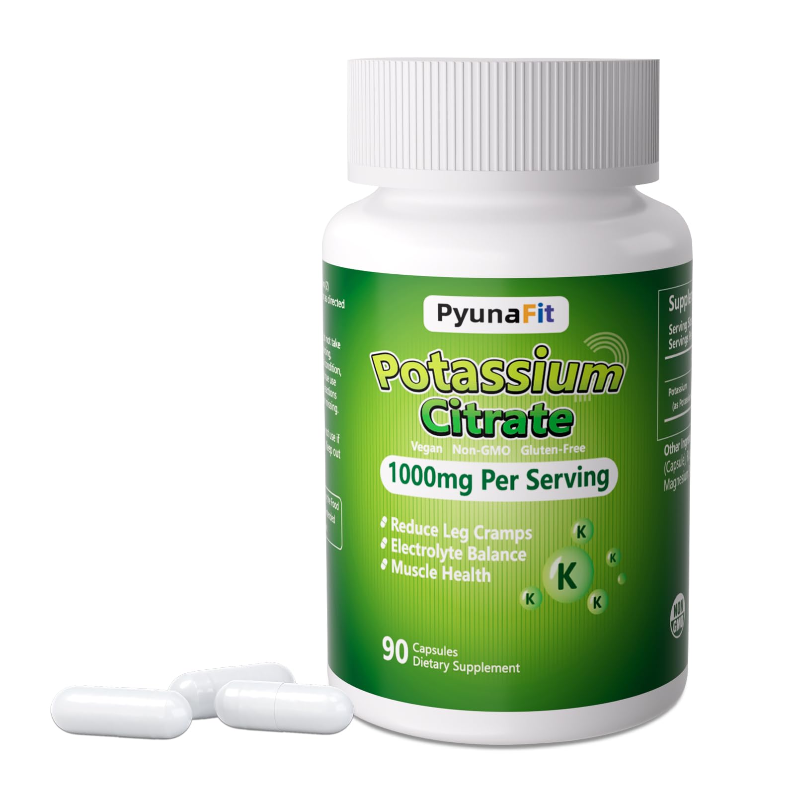 potassium supplement for muscle health