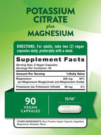 Potassium supplement for muscle support