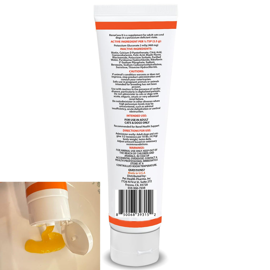 Potassium supplement for muscle support