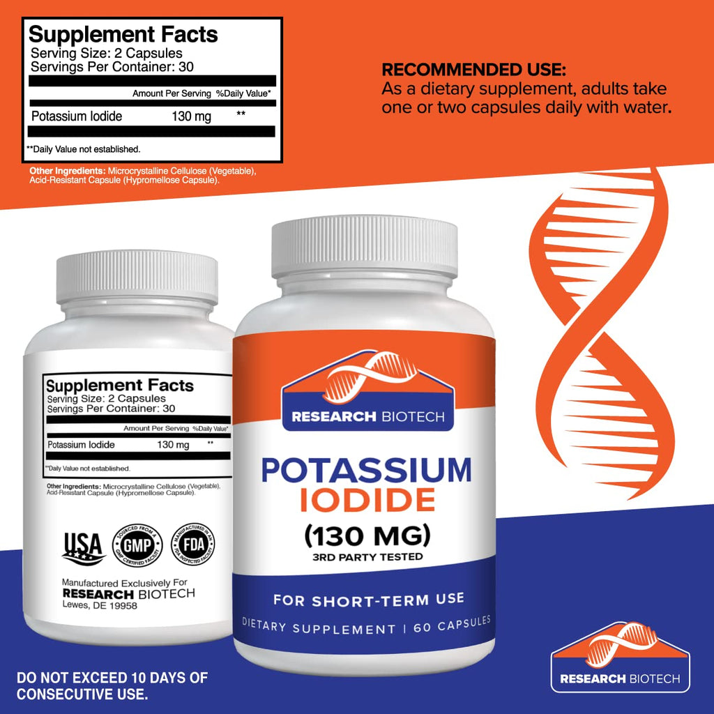 Potassium supplement for overall health
