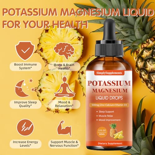 potassium supplement with calcium and zinc