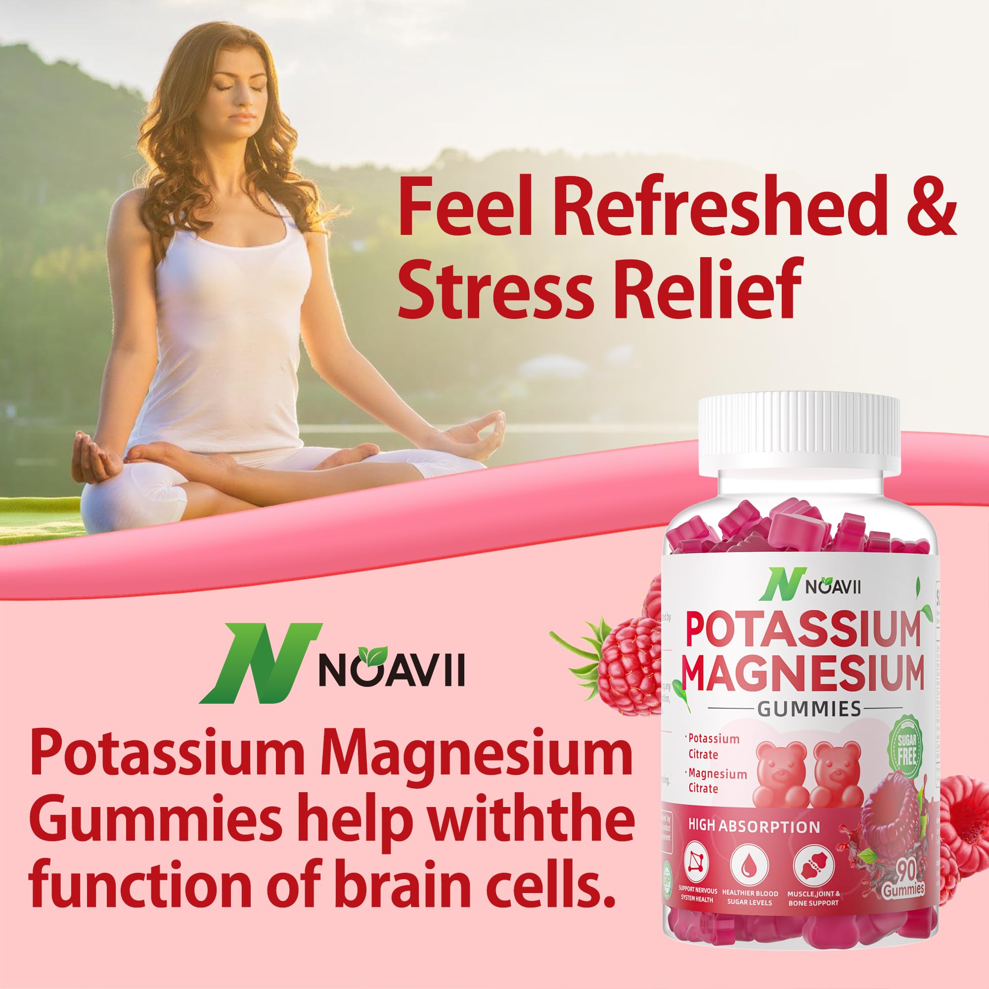 Potassium supplements for active lifestyles