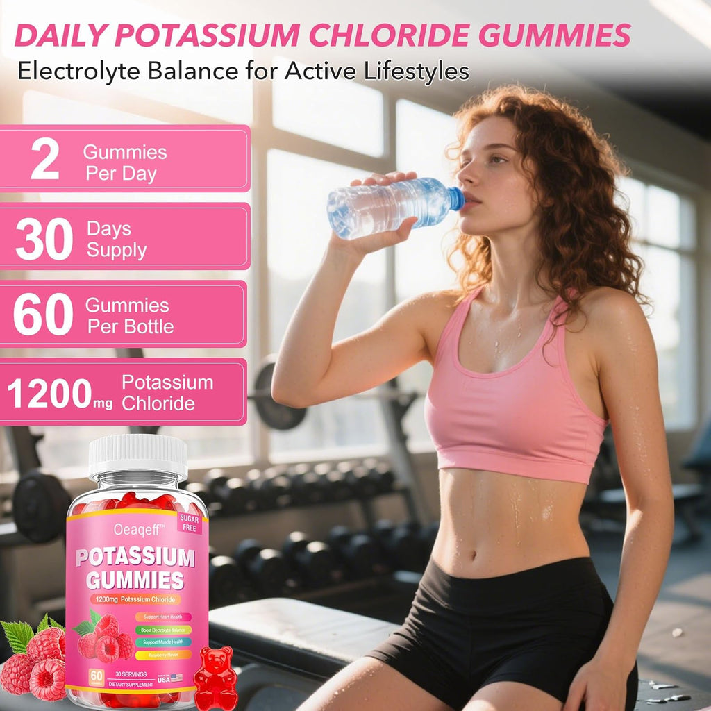 potassium supplements for muscle function