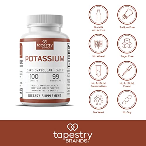 Potassium tablets for balanced electrolytes