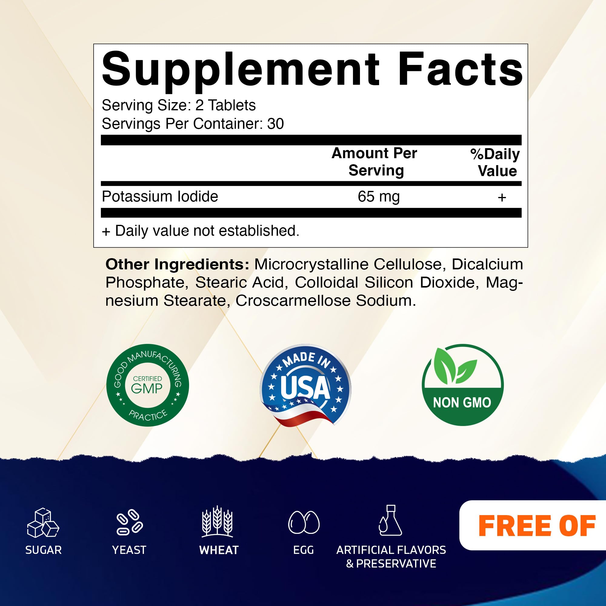 potassium tablets for daily wellness