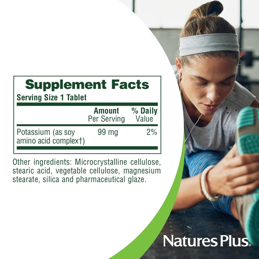 Potassium tablets for electrolyte balance