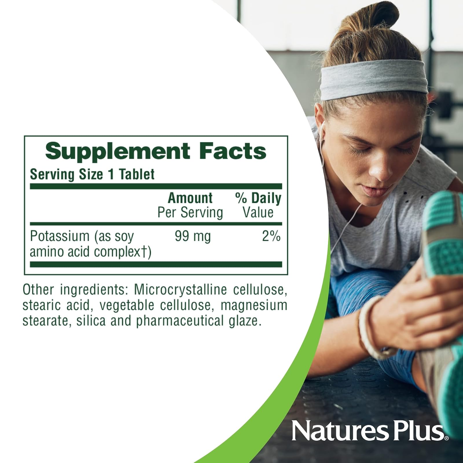Potassium tablets for electrolyte balance