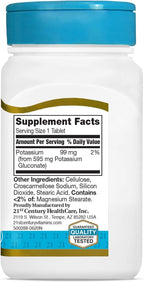 potassium tablets for electrolyte balance