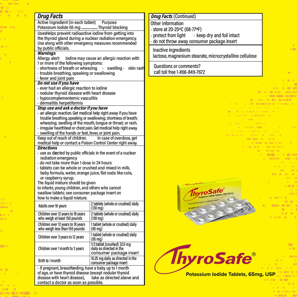 potassium tablets for thyroid defense