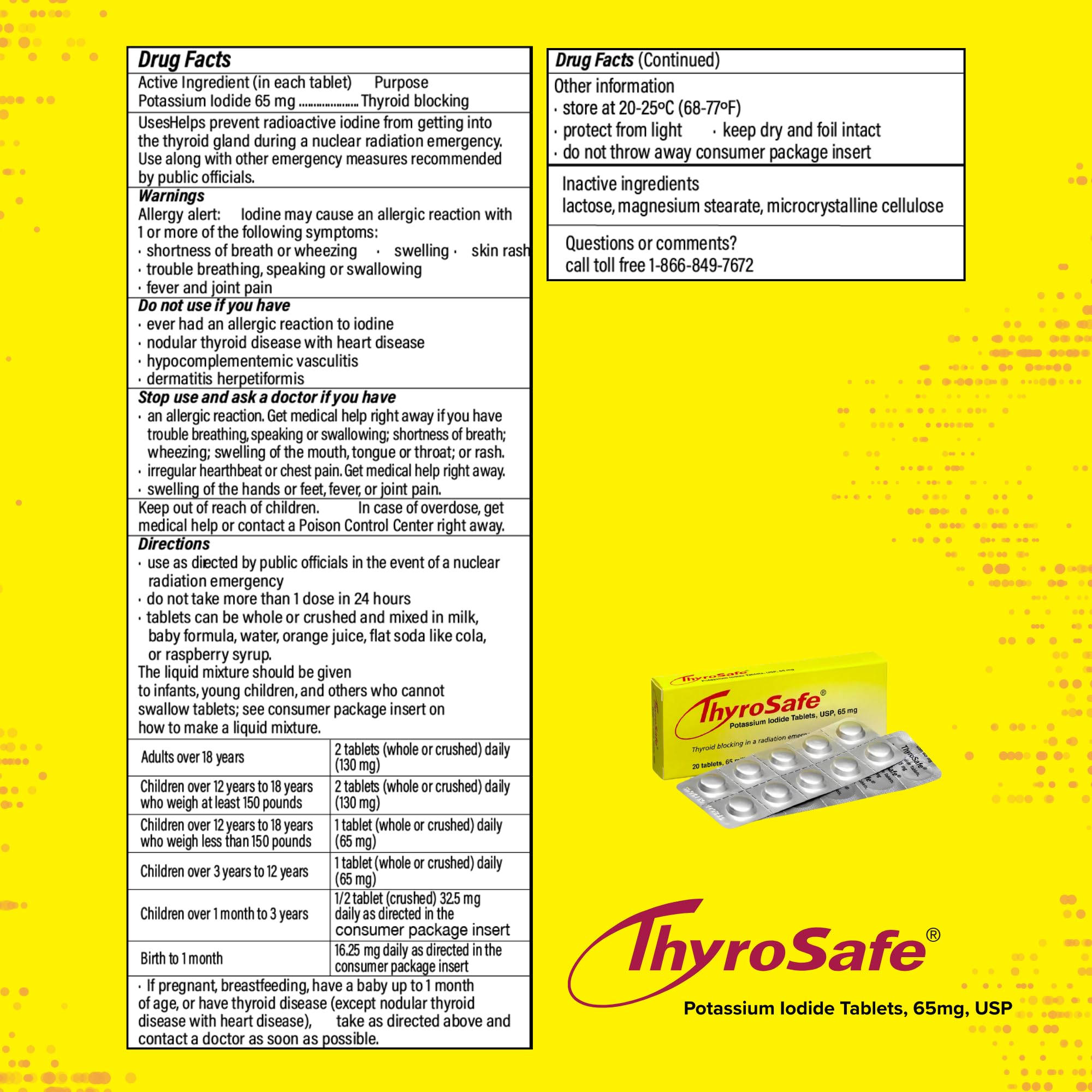 potassium tablets for thyroid defense