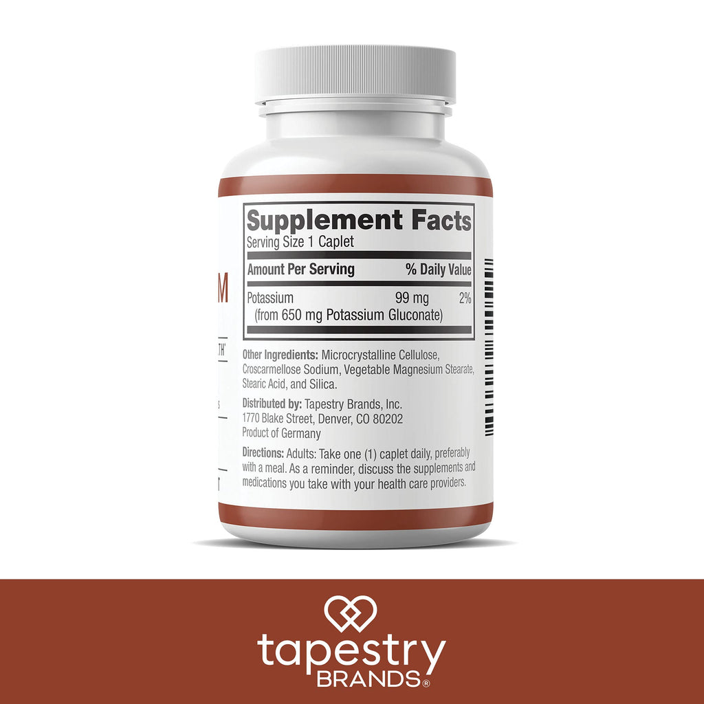 Potassium tablets to boost energy levels