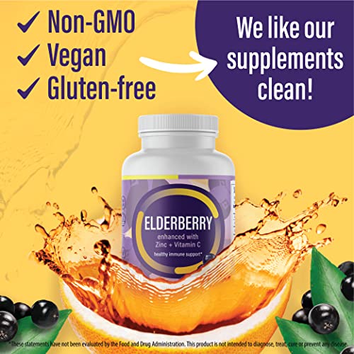 potent elderberry capsules for wellness
