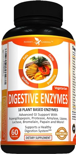 Potent Garden digestive enzymes capsules