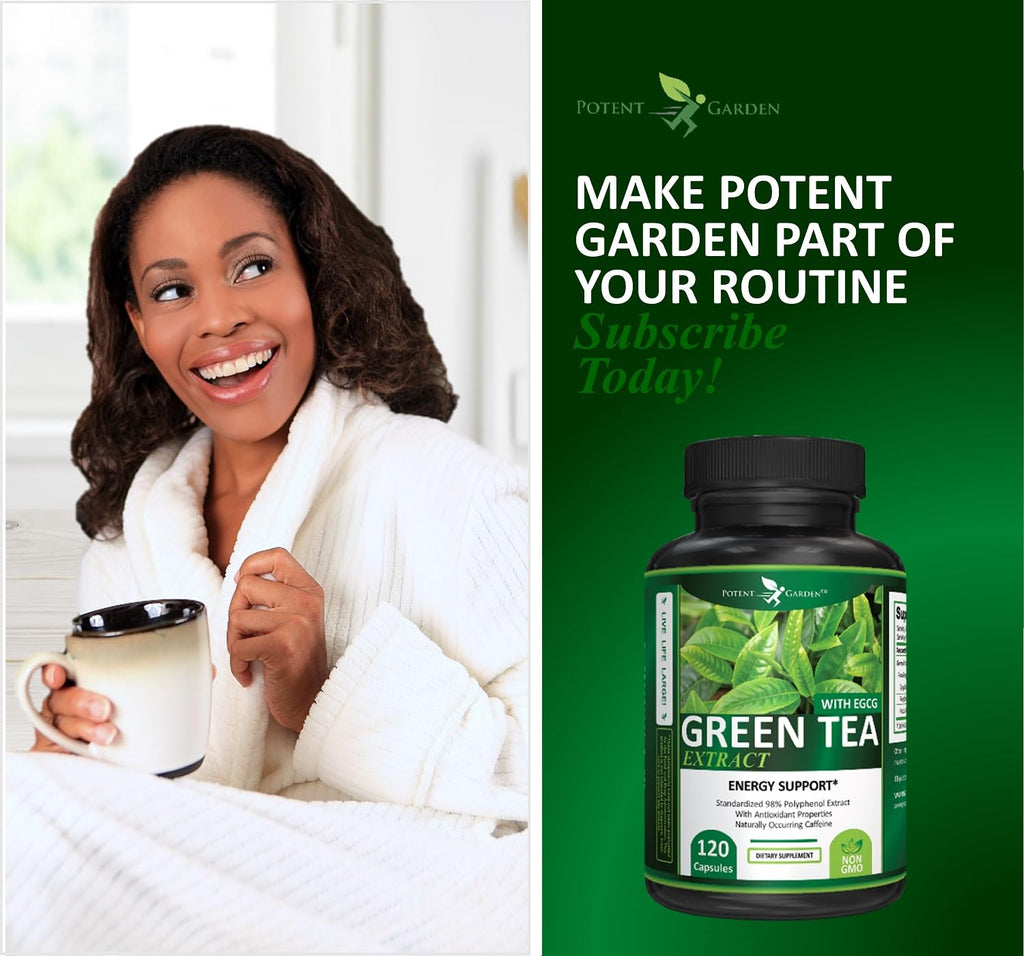 Potent Garden green tea extract supplement
